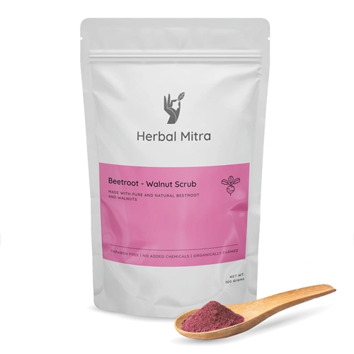 Buy Beetroot Face Scrub Online from Herbal Mitra at Best Price