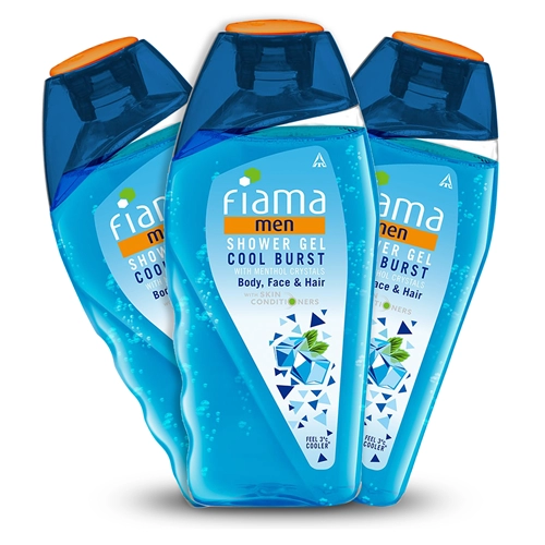 Buy Original Cool Burst Shower Gel (Pack of 3) Online from Fiama ...