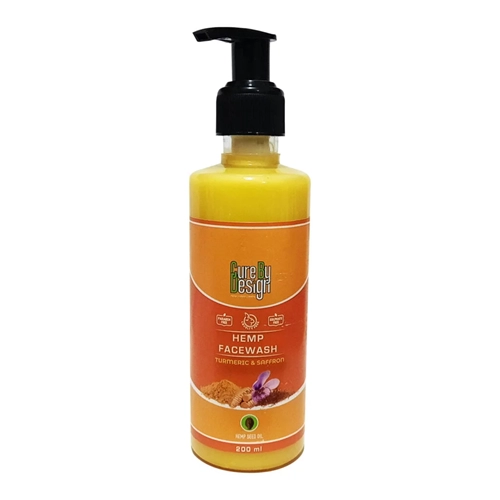 Buy Original Hemp, Saffron & Turmeric Face Wash Online from Cure By ...