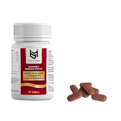 Buy Original Iron, Vitamin B12, Foli Acid, Vitamin C, Zinc Supplement ...