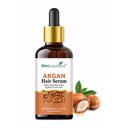 Buy Moroccan Argan Hair Serum Online from She Essentials at Best Price