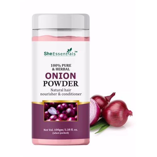 Buy Onion Powder For Anti Hair Fall Online from She Essentials at Best ...