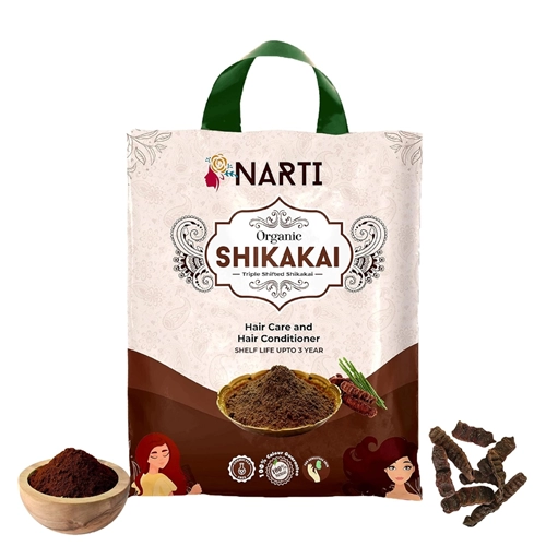 Buy Original Organic Shikakai Powder for Hair Care - 500g Online from ...